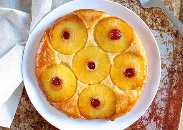 Gâteau renversé : recettes aux fruits d'upside-down cake